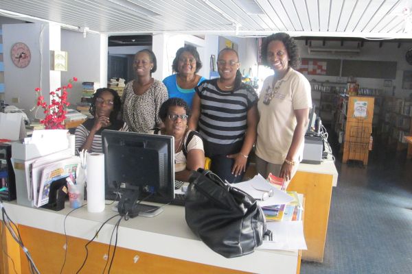 Statia Library prepares for Software Upgrade | Sint Maarten Library