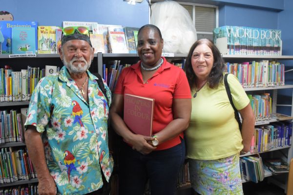 Historic Book Flowers in Color Donated to Sint Maarten Library | Sint ...