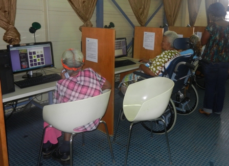 Senior Citizens pay a visit to the Library | Sint Maarten Library