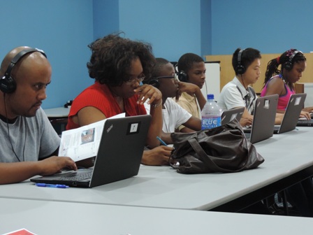 Library re-opens DigiKidz Media Lab | Sint Maarten Library