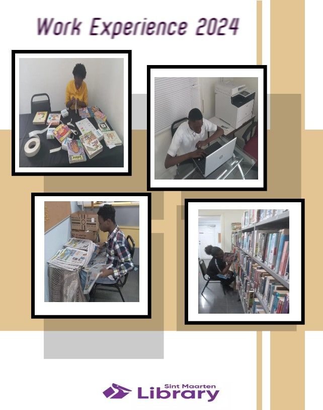 Successful completion of work experience at the Sint Maarten Library ...