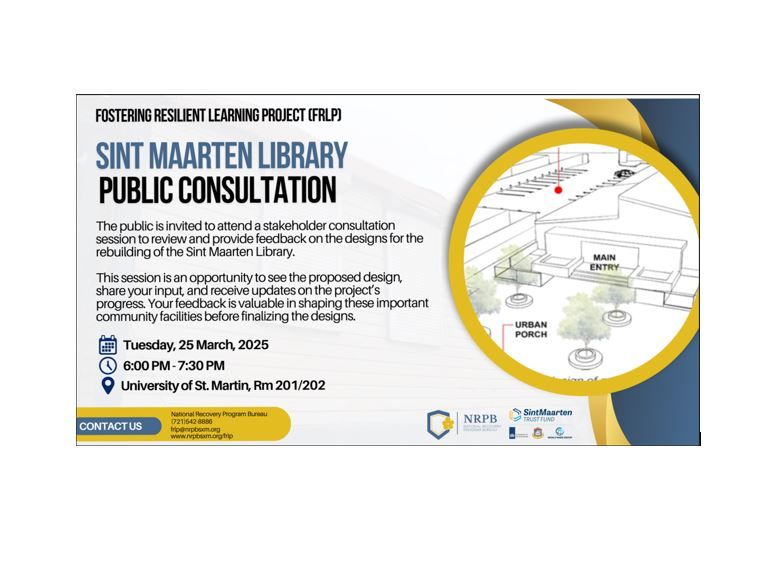 The Sint Maarten Library is being rebuilt, and we want YOUR input to ...