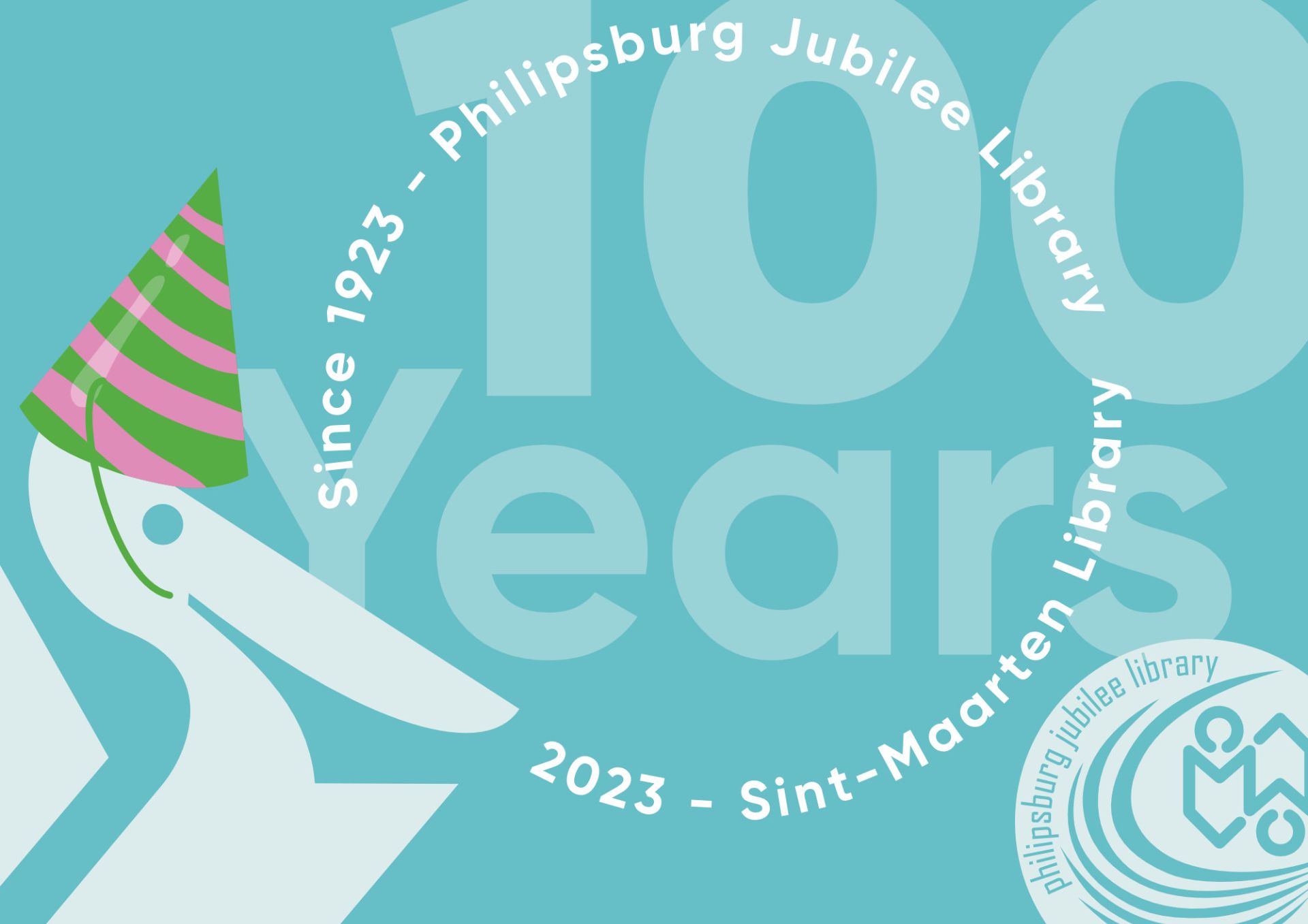 Library's 100th anniversary | Sint Maarten Library